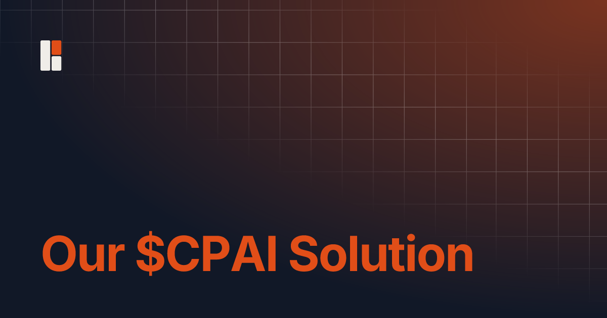 Our $CPAI Solution | CPAI by Moontax